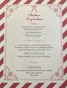 Christmas Menu’s – The Smugglers Inn